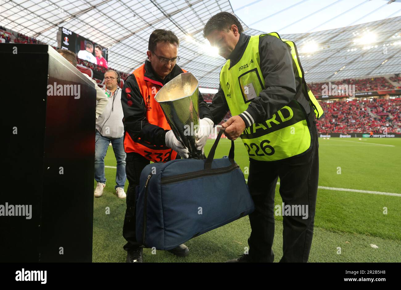 Uefa europa league final trophy hi-res stock photography and images - Alamy