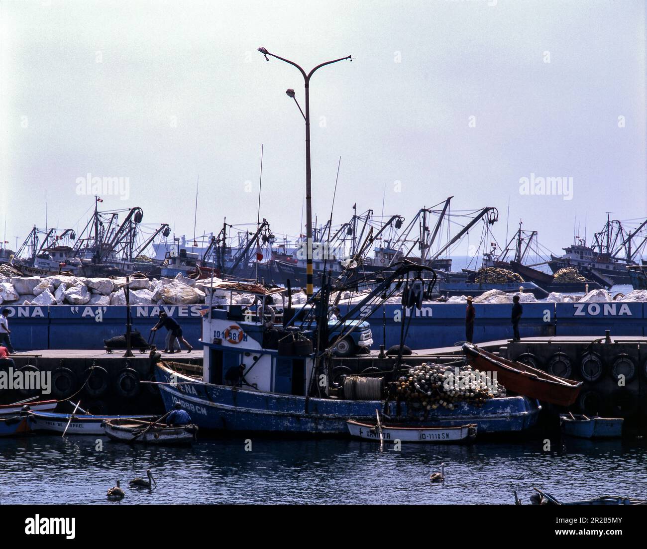 Peru.Moquegua.Ilo fishing port Stock Photo - Alamy