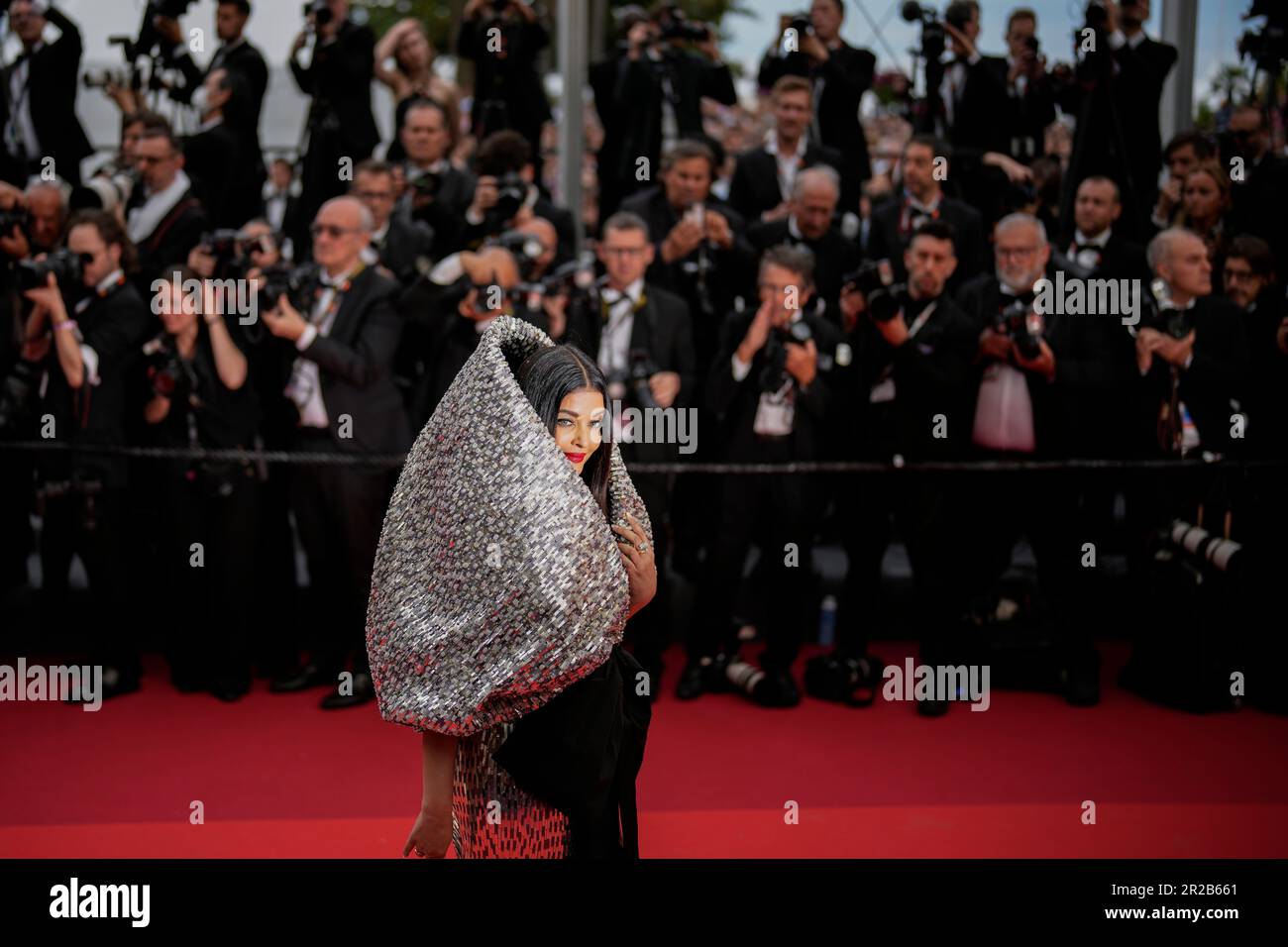 Aishwarya Rai Bachchan poses for photographers upon arrival at the ...
