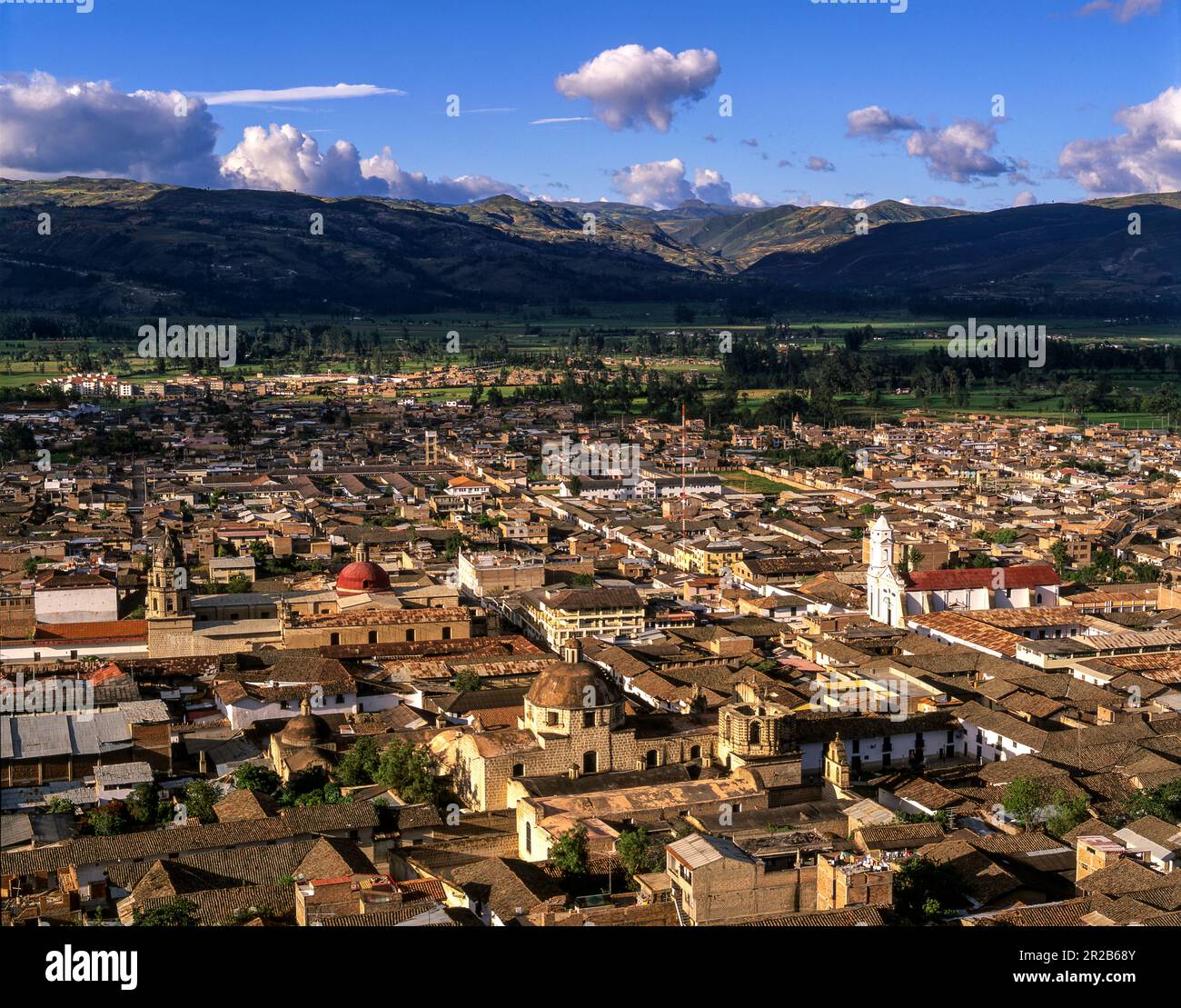 Cajamarca city, Andes mountains,Perú Stock Photo - Alamy