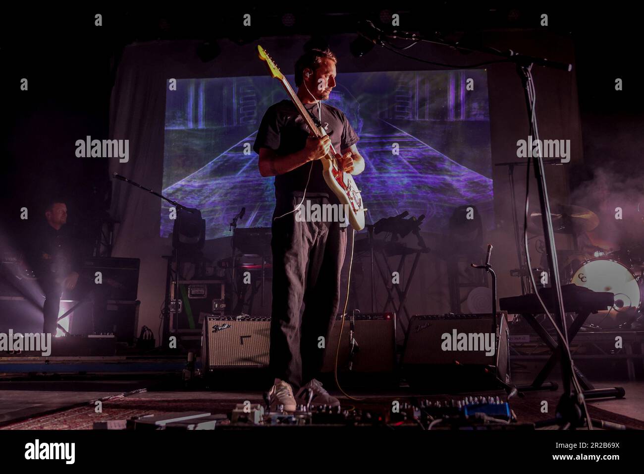 The singer Ben Howard performs during a concert at La Riviera, on May ...