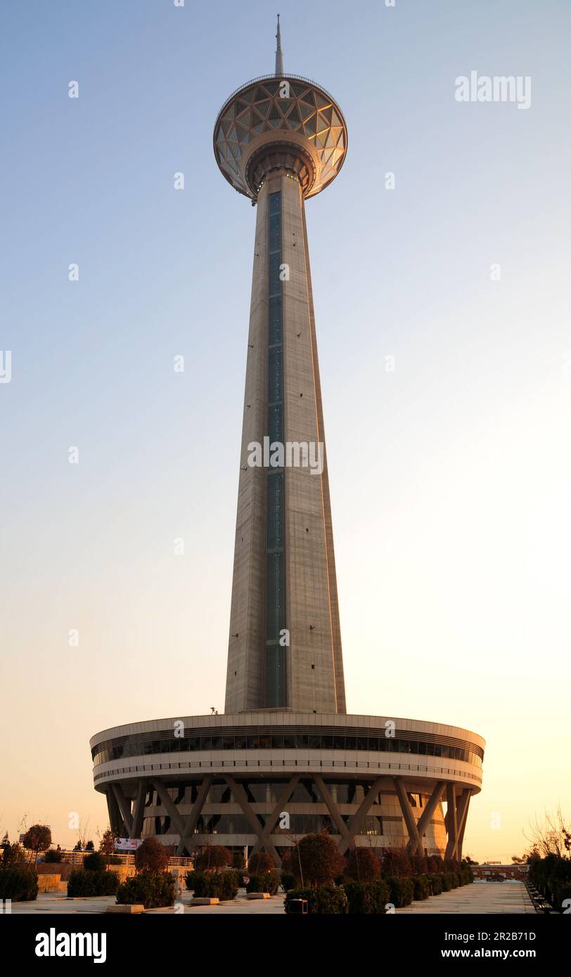 Milad Tower in Tehran, Iran Stock Photo - Alamy