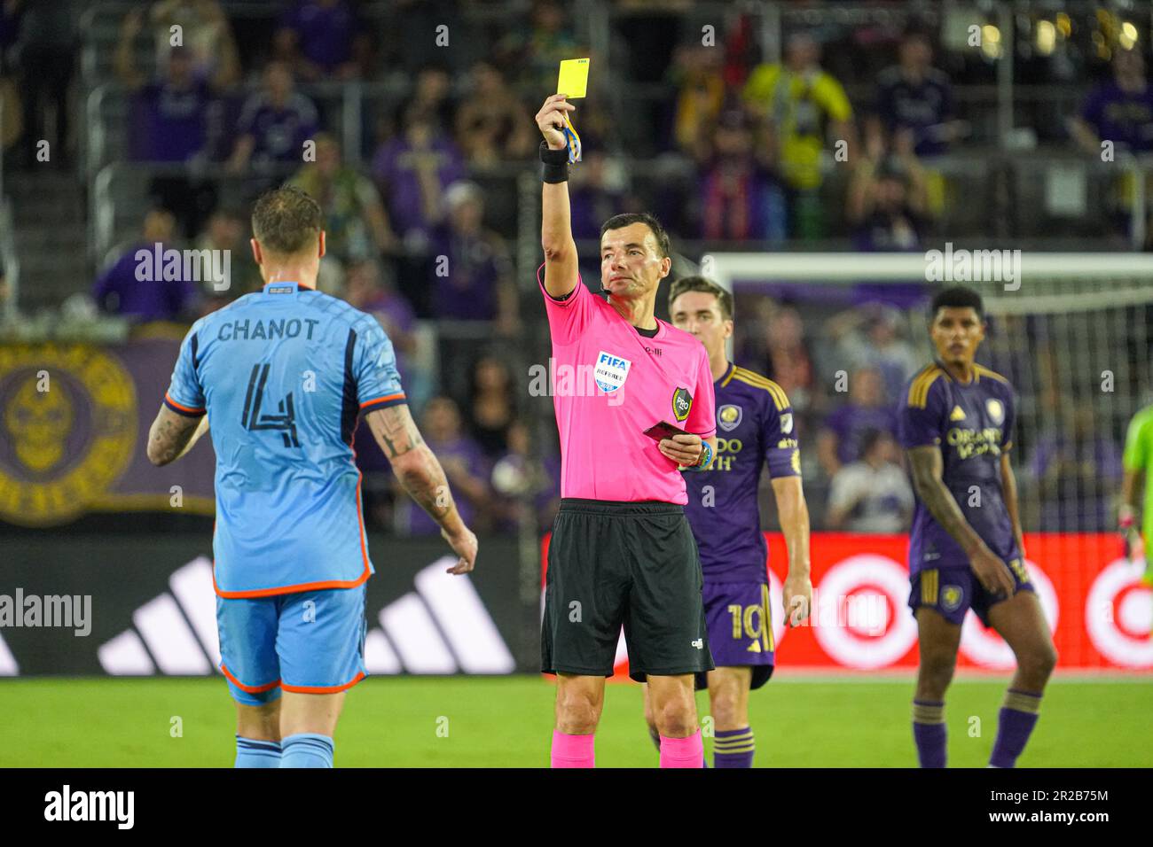 Orlando, Florida, USA, May 17, 2023, New York City FC player Maxime ...