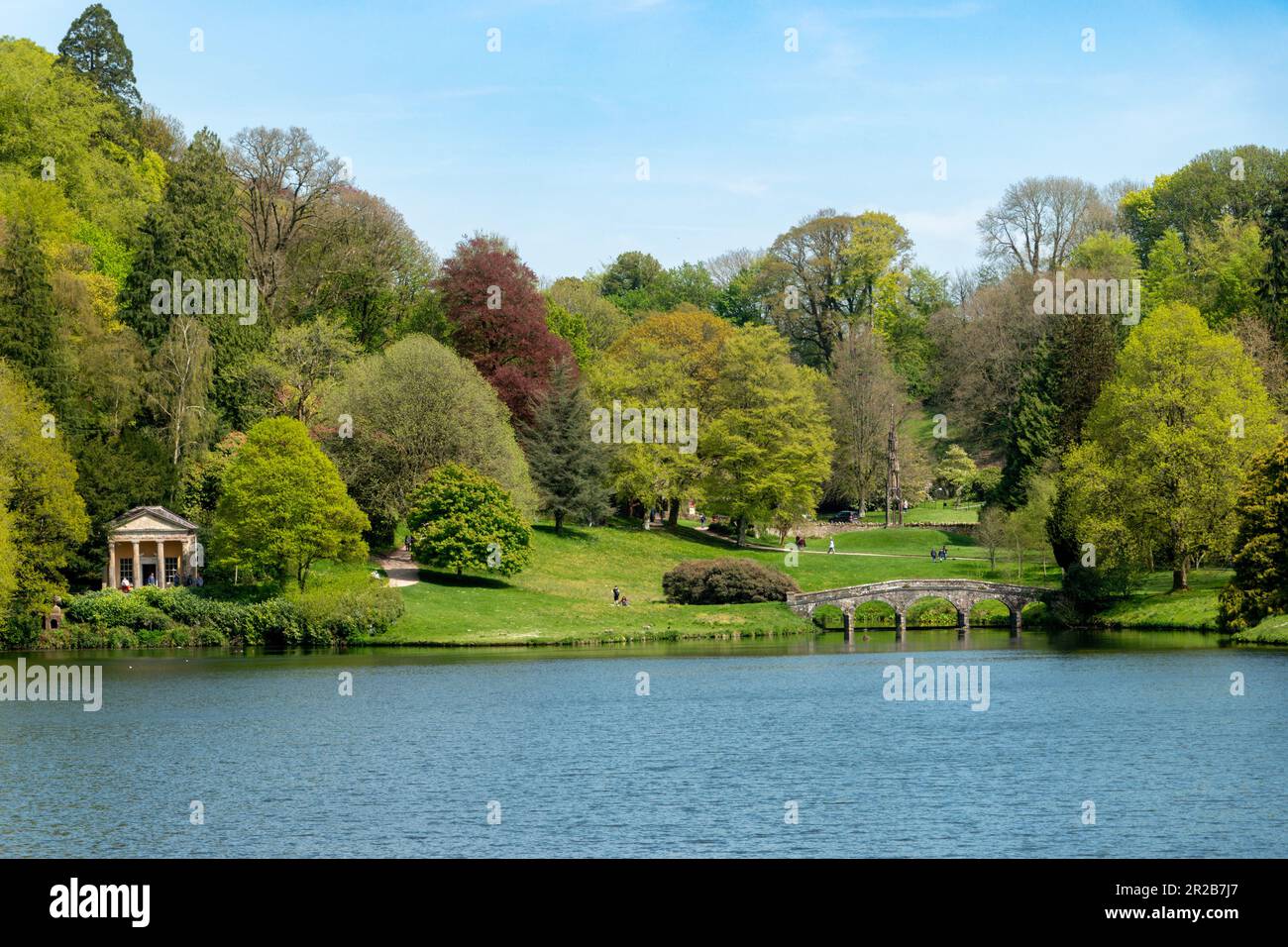 Stourhead estate gardens hi-res stock photography and images - Alamy