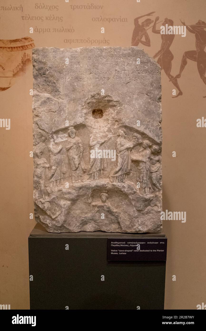 Votive ''Cave-shaped'' dedicated to the pierian Muses classical ...