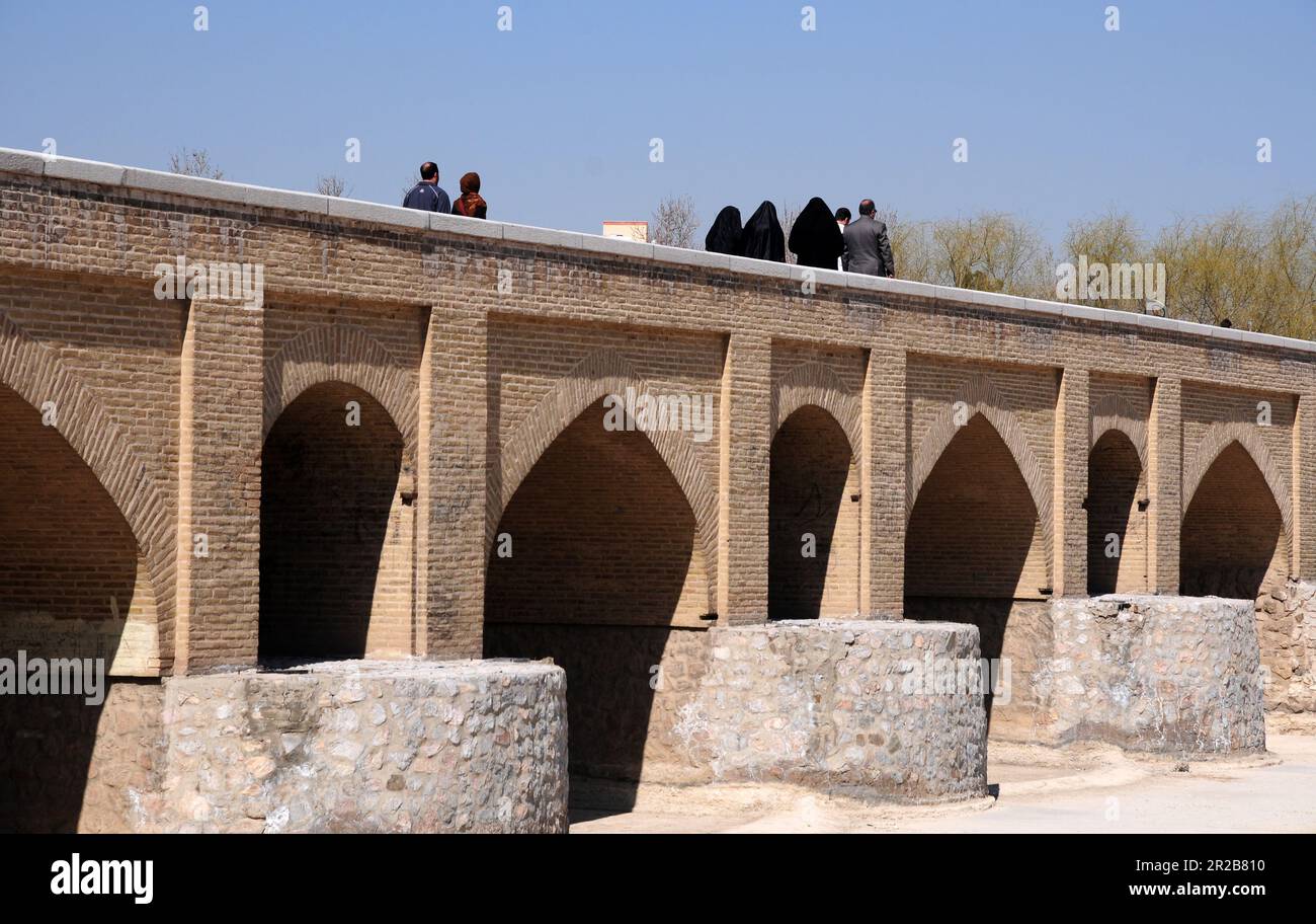 Marnan bridge in isfahan hi-res stock photography and images - Alamy