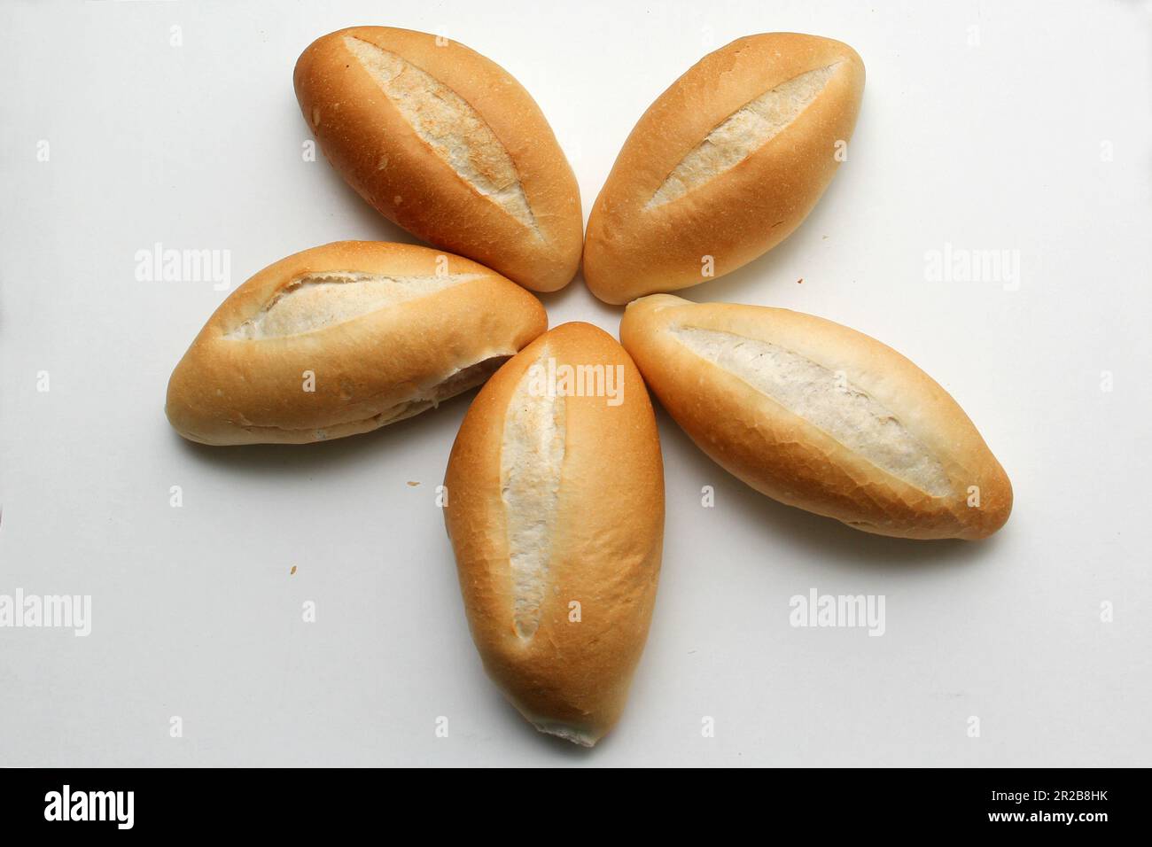 Delicious, fresh, fluffy, crunchy, hot, freshly made bun mexican bread ...