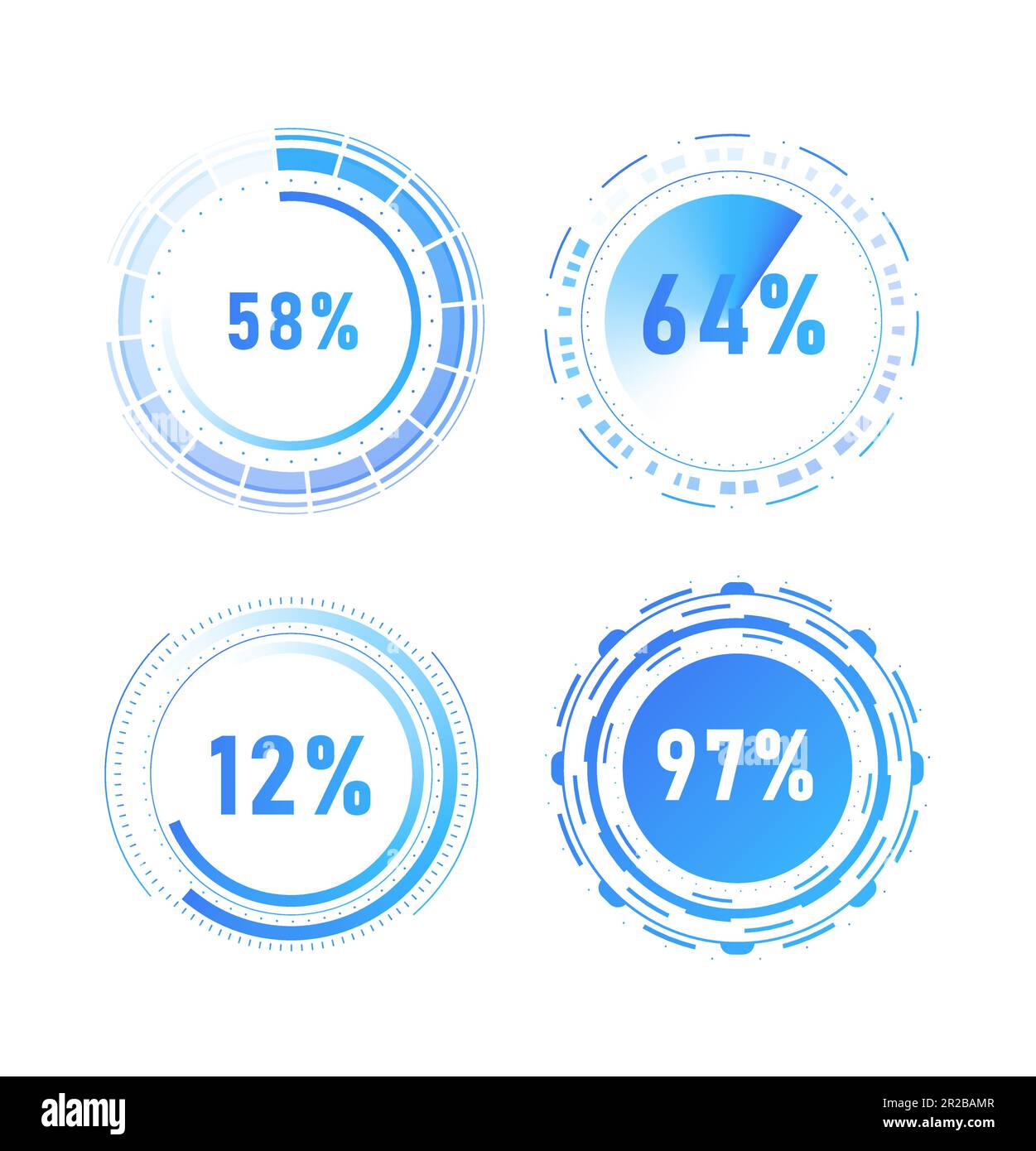 Hud loading bars white set Stock Vector Image & Art - Alamy Hud loading bars white set Stock Vector Image & Art - Alamy