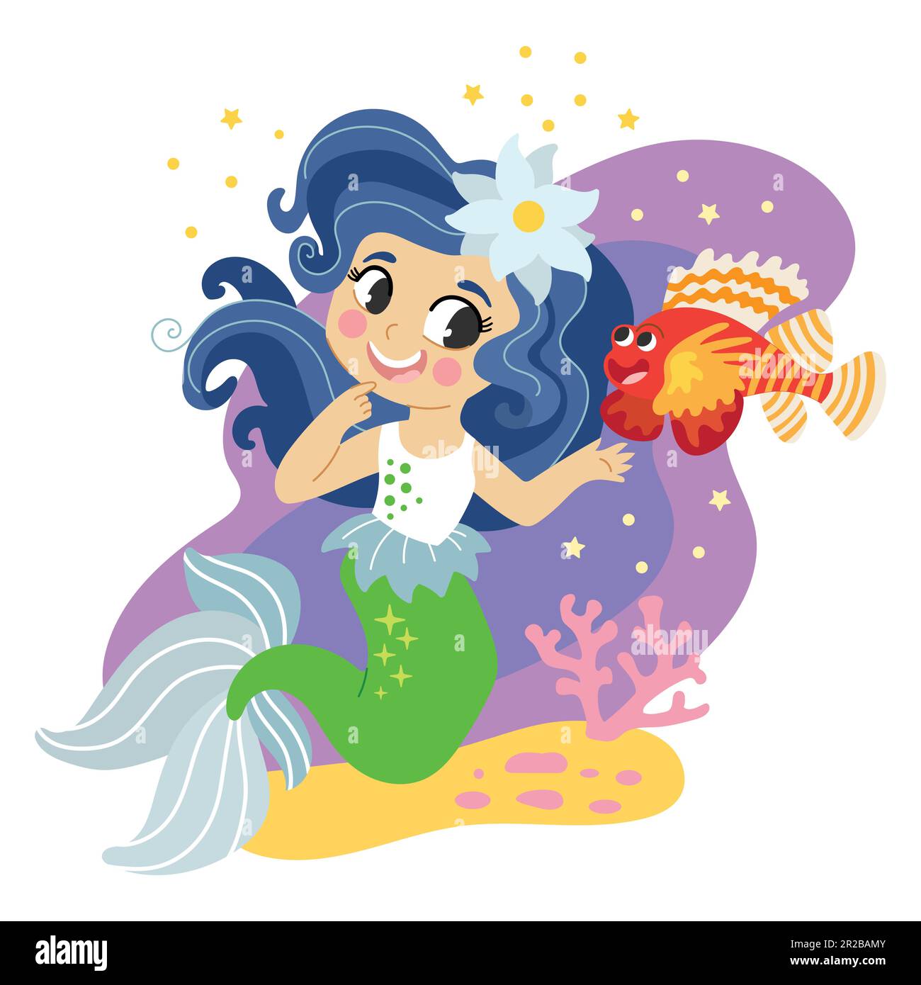 Girl jolly nature Stock Vector Images - Alamy