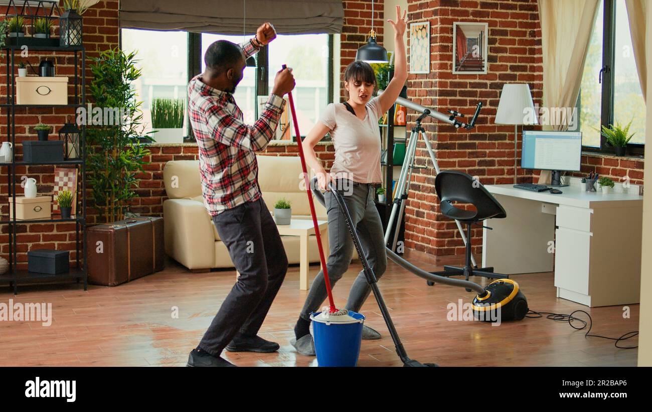 Man doing silly dance moves hi-res stock photography and images - Alamy