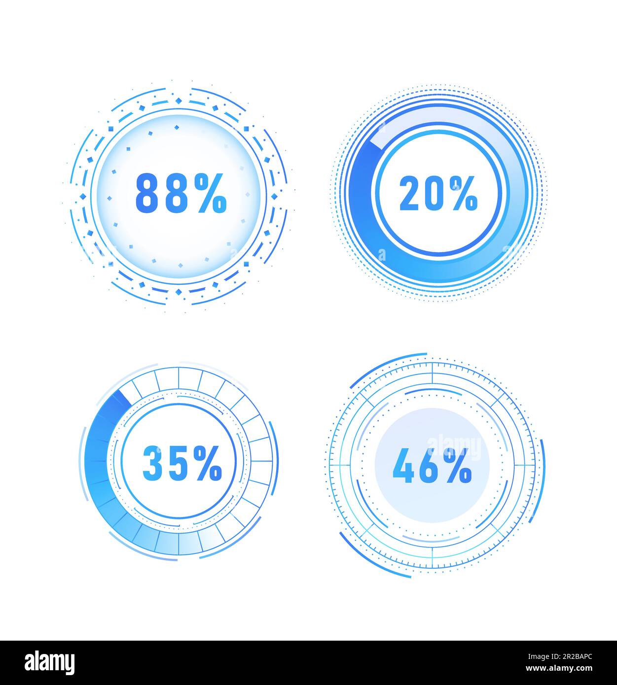Loading bar animation Stock Vector Images - Alamy