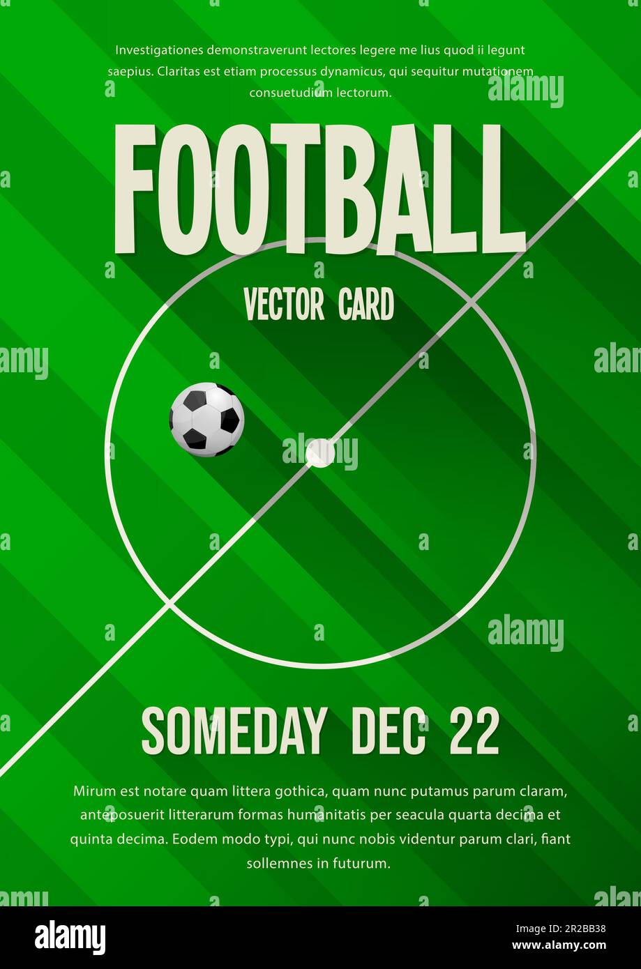 Soccer flyer Stock Vector Images - Alamy