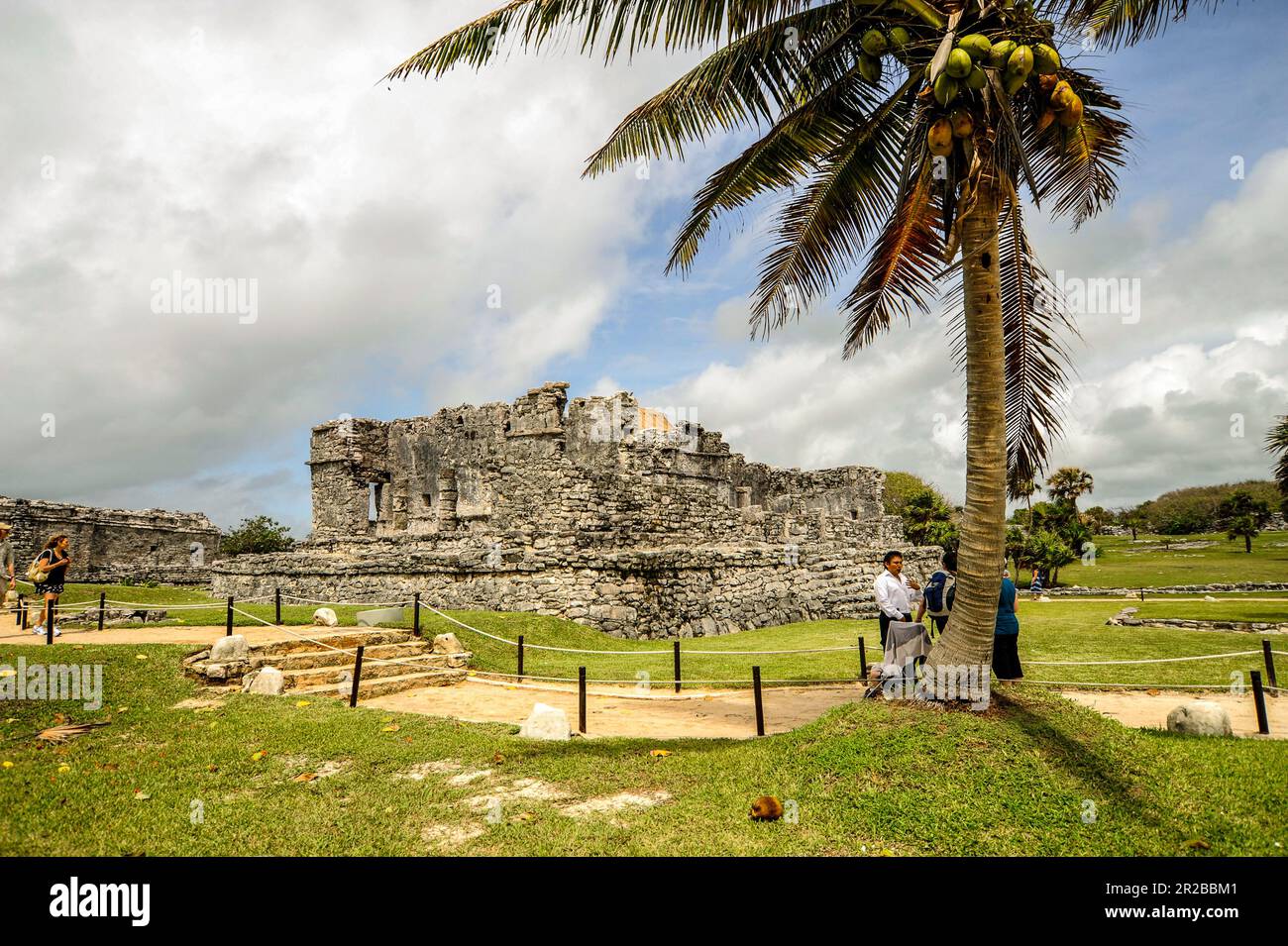 Tulum, Mexico is Known for it's Ancient Mayan Ruins Stock Photo - Alamy