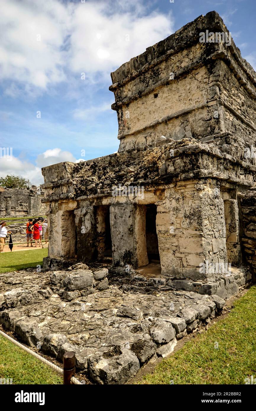Tulum, Mexico is Known for it's Ancient Mayan Ruins Stock Photo - Alamy