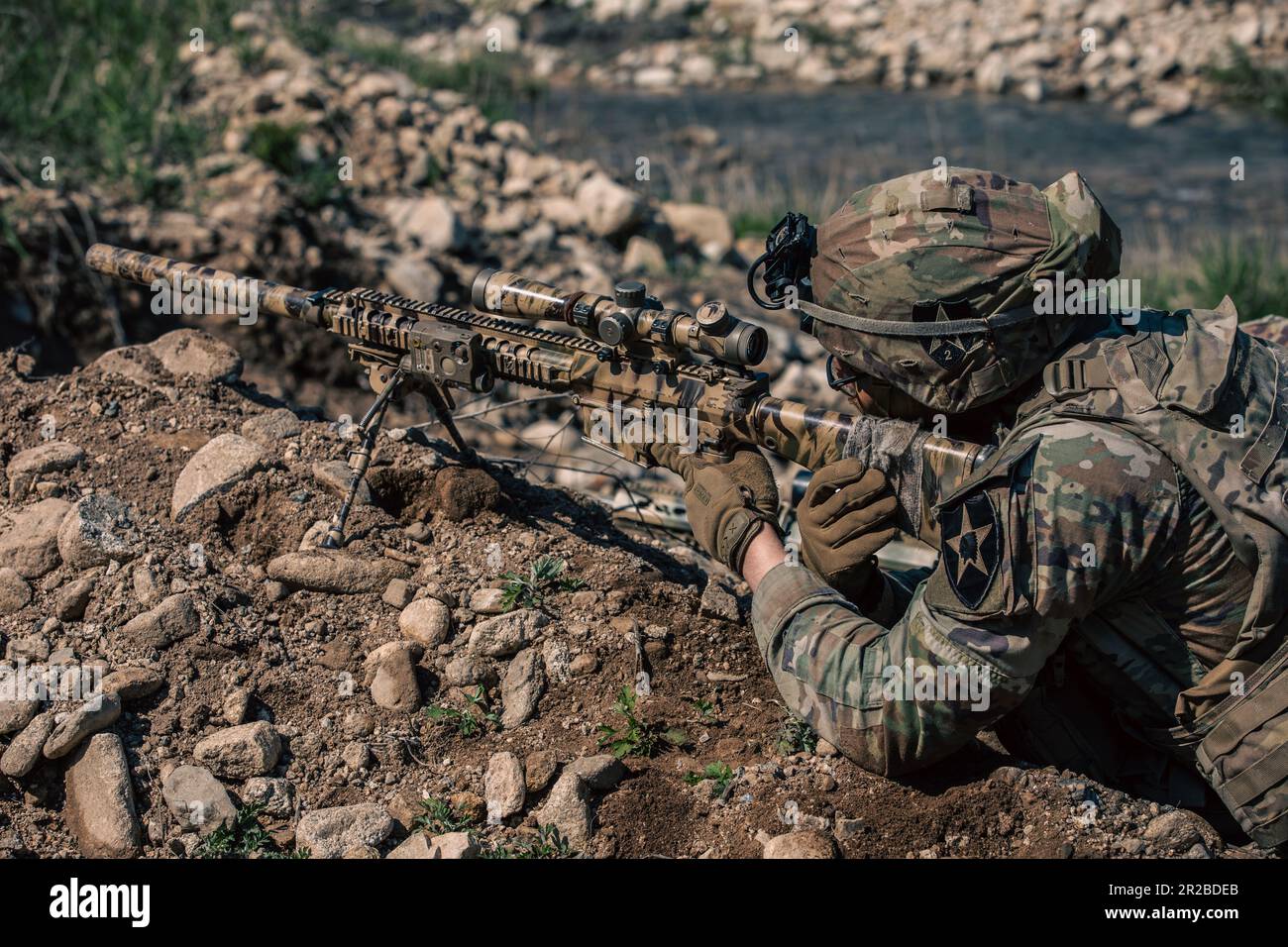 Soldiers from 1st Battalion, 17th Infantry Regiment, 2nd Stryker ...