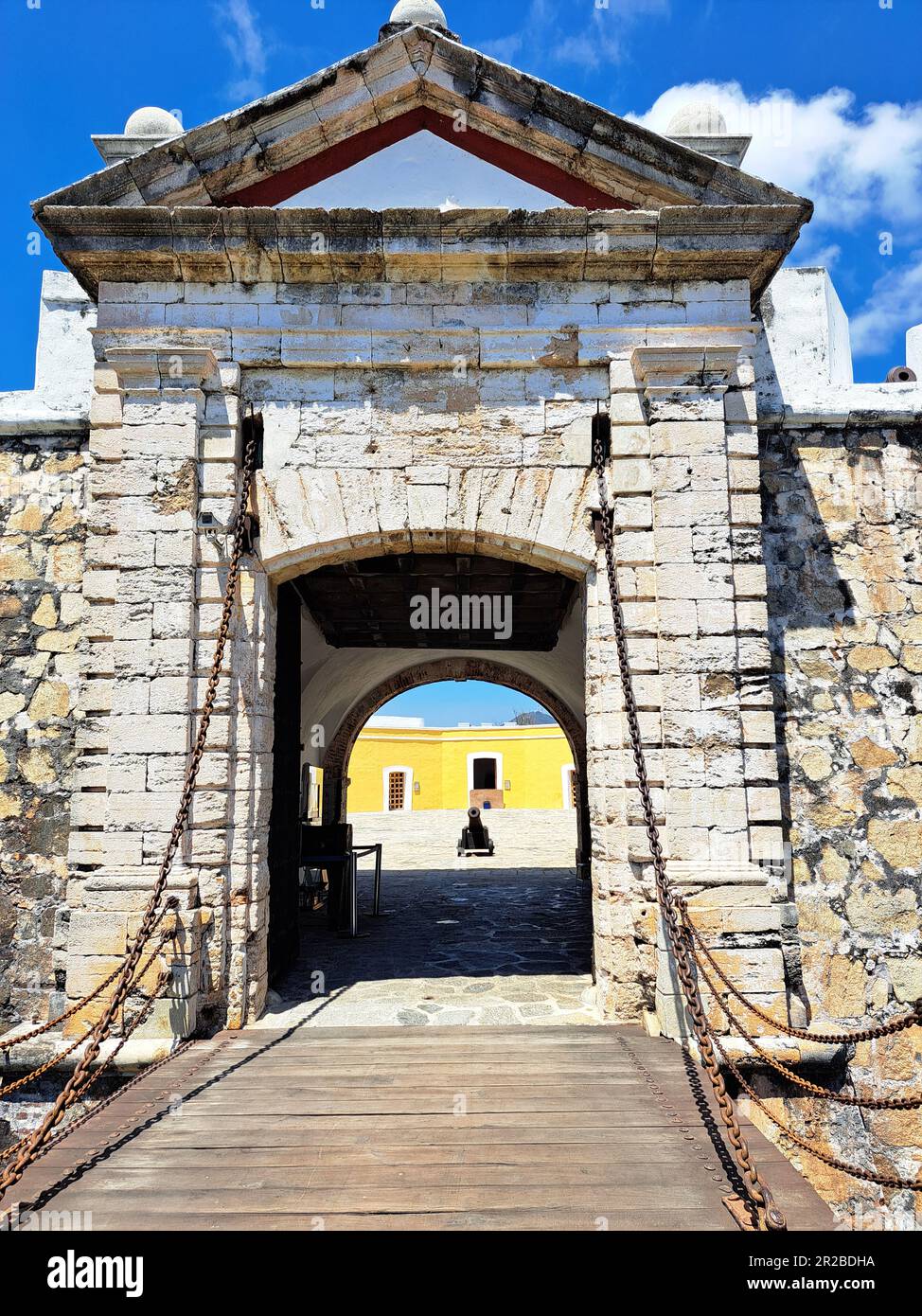 Acapulco, Guerrero, Mexico - Apr 28 2023: Fort San Diego is a maritime ...