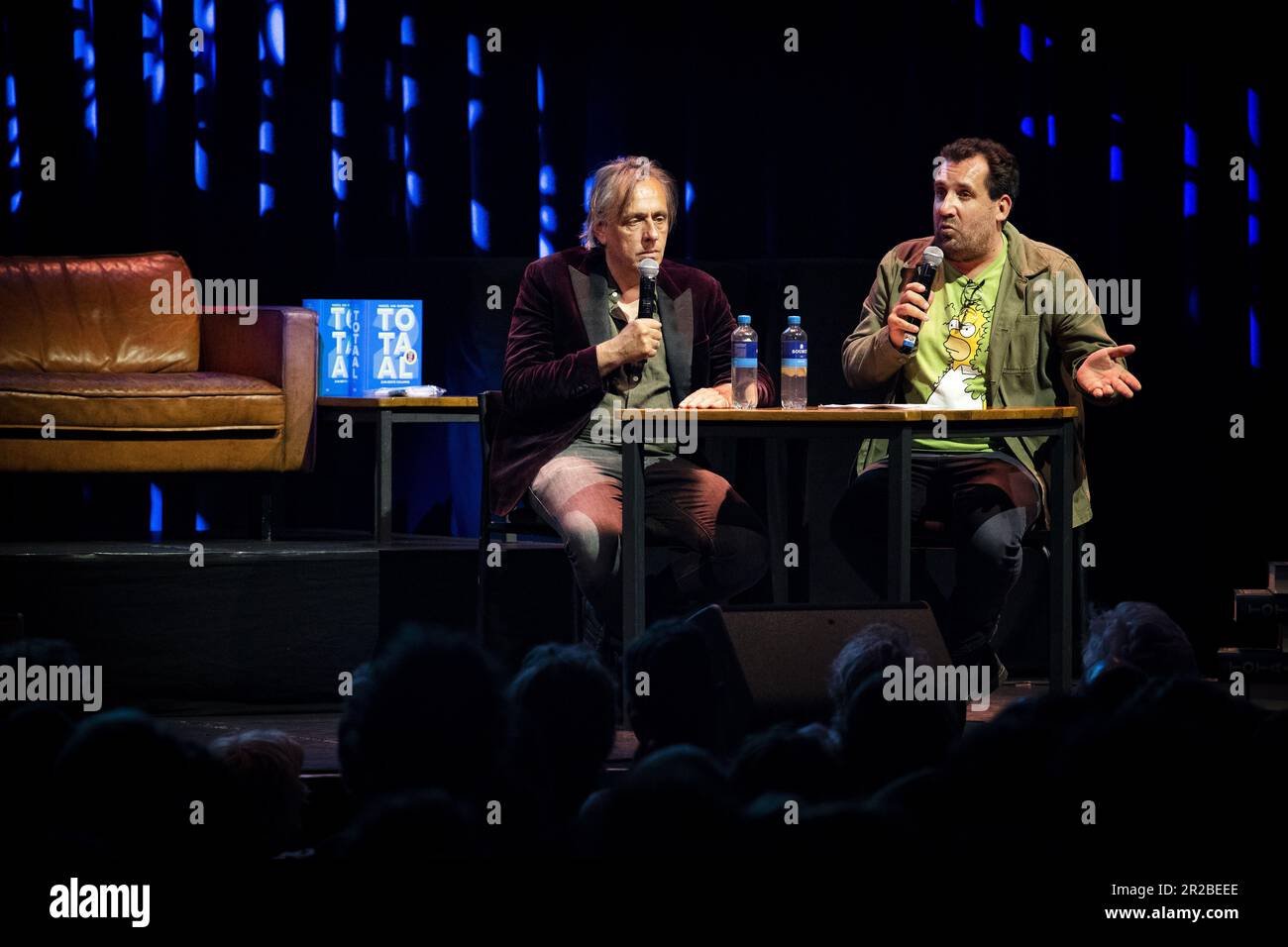 AMSTERDAM - Marcel van Roosmalen and Gijs Groenteman during the ...