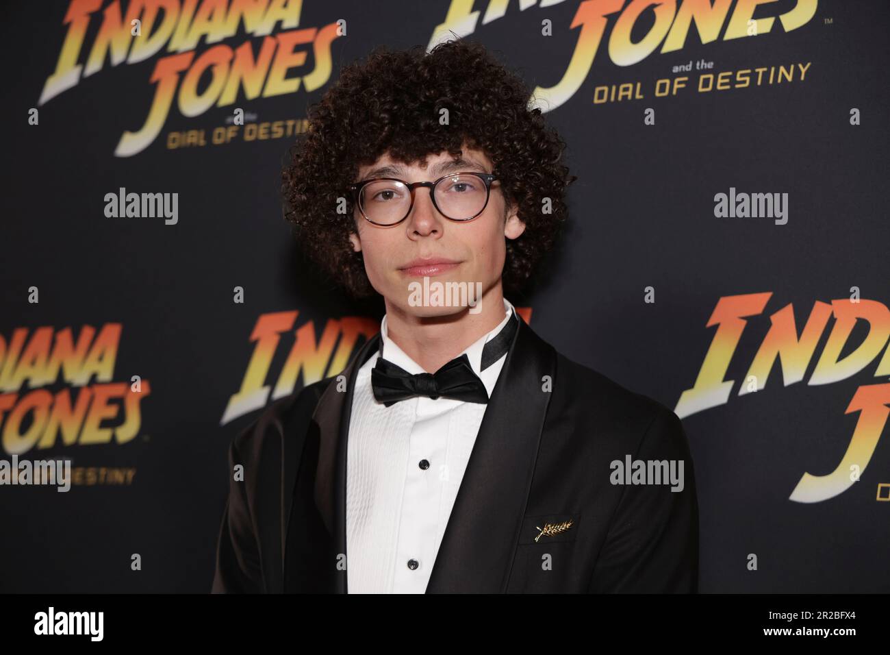 Reece Feldman poses for photographers upon arrival for the 'Indiana ...