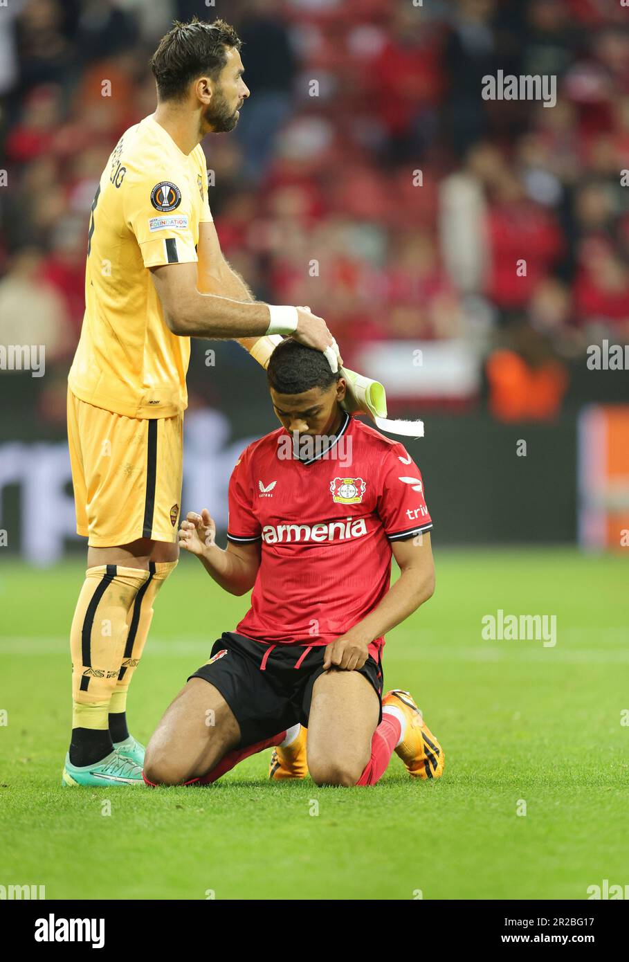 firo: May 18th, 2023, football, UEFA Europa League Euroleague semi ...