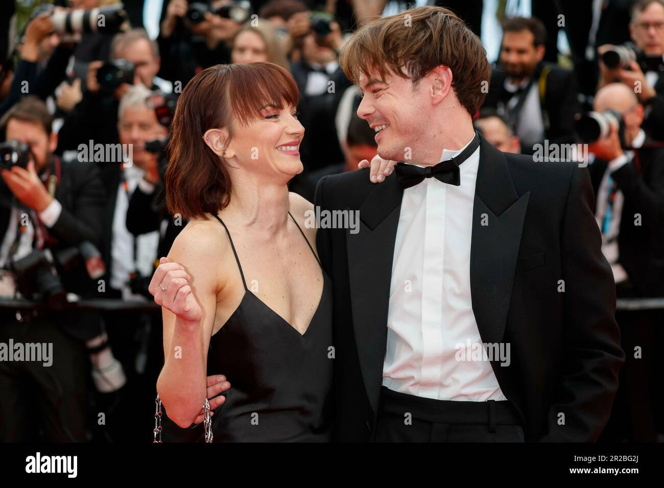 Levi Heaton and Charlie Heaton attend the 'Indiana Jones And The Dial Of Destiny' during the ...