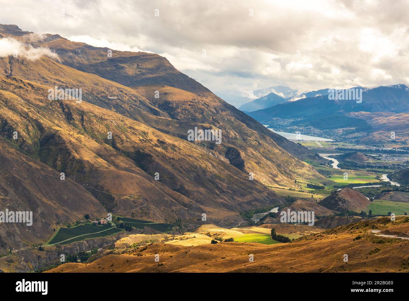 Virgin Australia airline flight flying between the mountains through ...