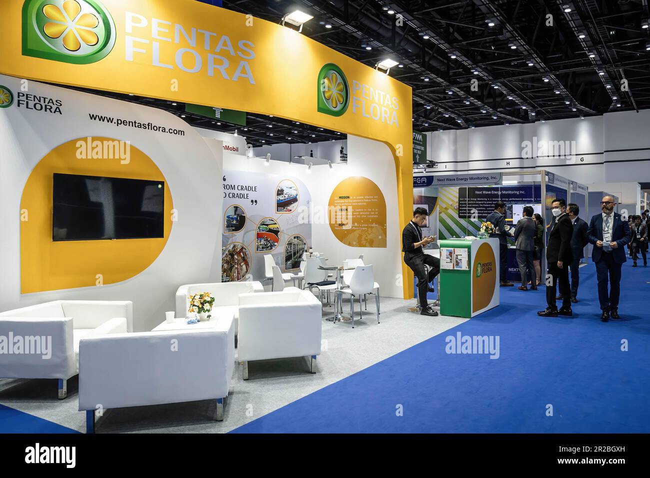 Pentas flora company booth hi-res stock photography and images - Alamy