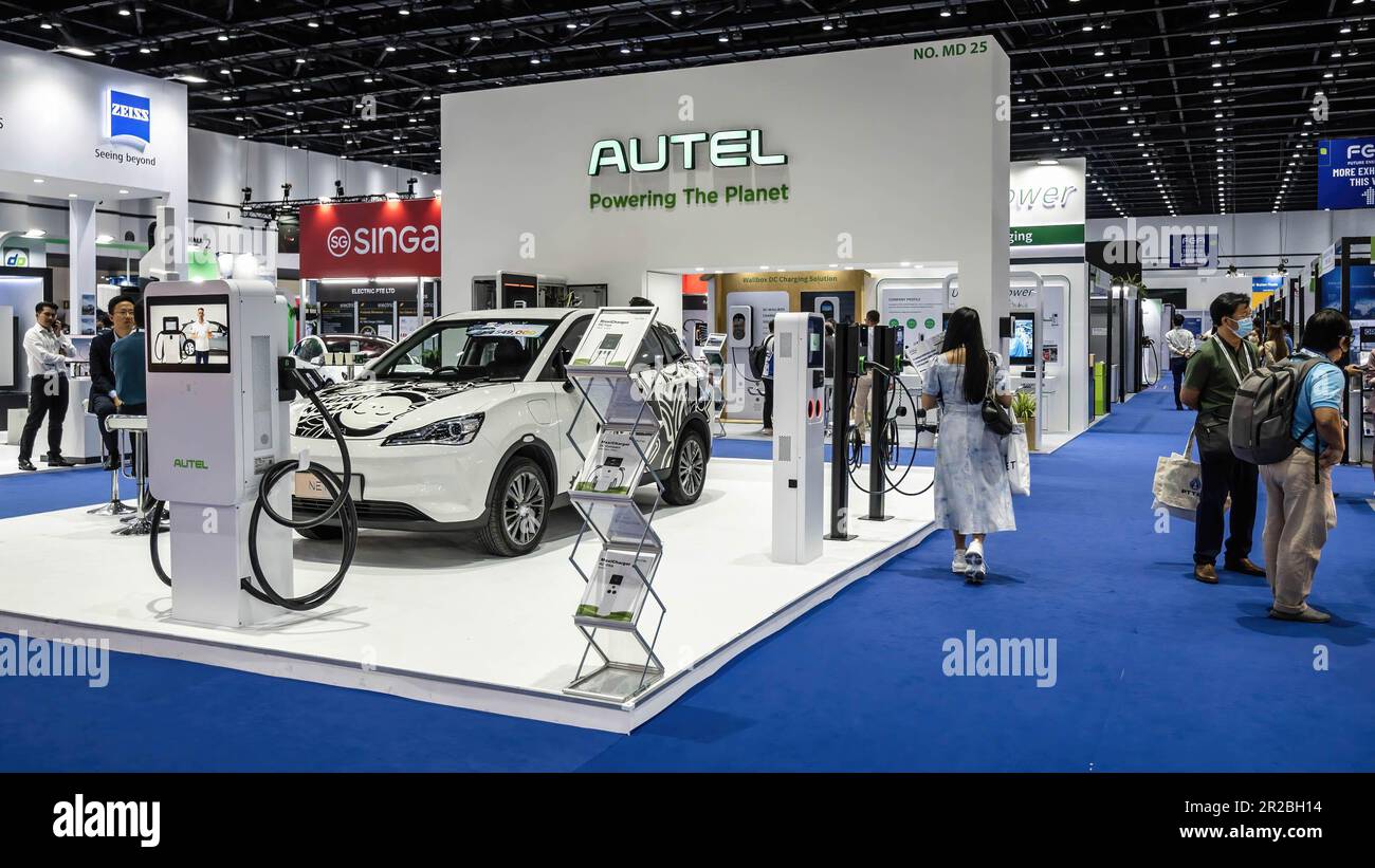 Bangkok, Thailand. 18th May, 2023. Autel company booth seen at Future ...