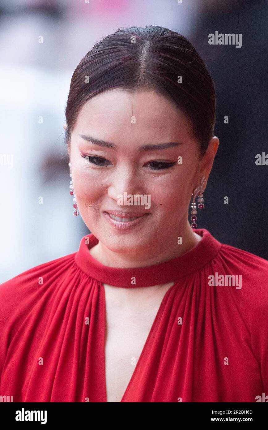 Cannes, France. 18th May, 2023. Gong Li attending the Indiana Jones And ...