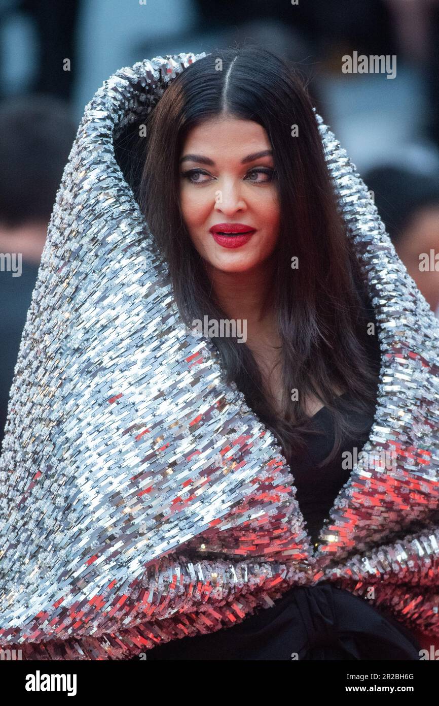 Cannes, France. 18th May, 2023. Aishwarya Rai attending the Indiana ...