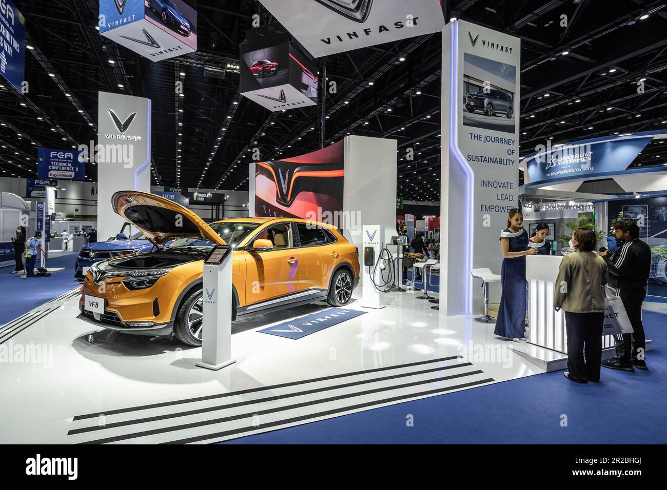 Vinfast company booth hi-res stock photography and images - Alamy