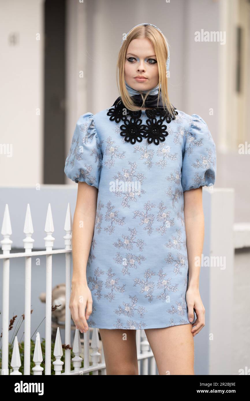 Sydney, Australia. 18th May, 2023. A model poses during the MACGRAW ...