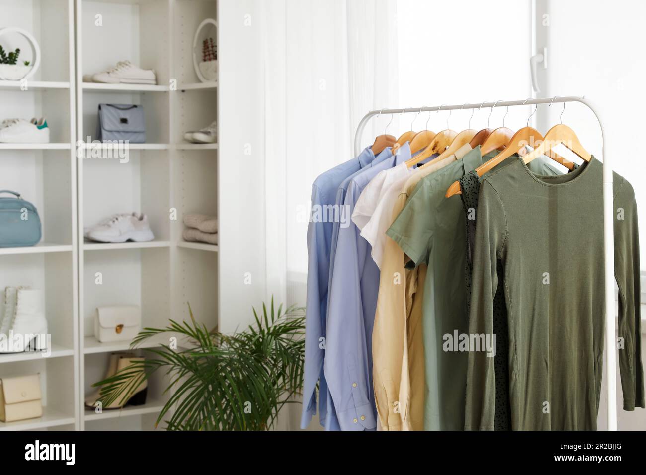 Rack stylish clothes accessories hi-res stock photography and images ...