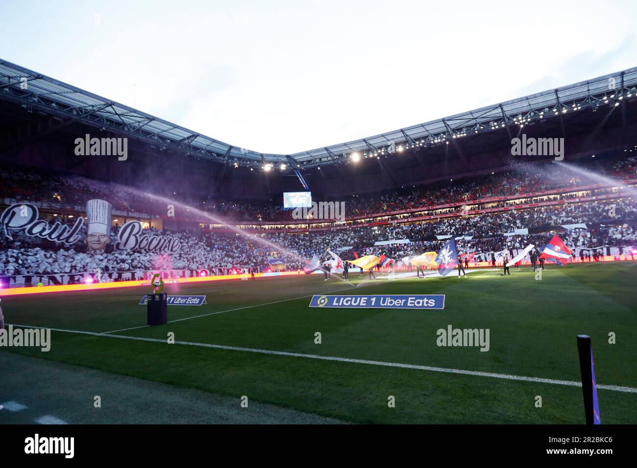 Ol stadium lyon general view hi-res stock photography and images - Alamy
