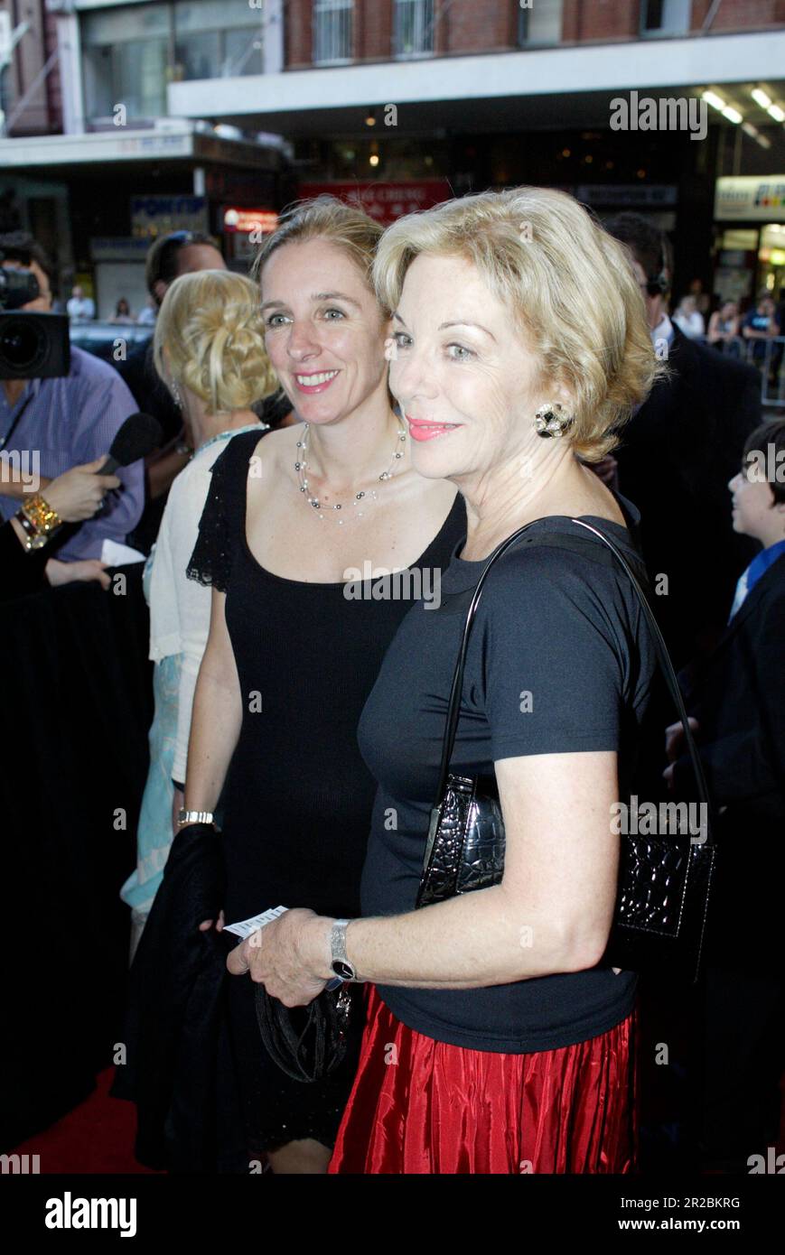 Ita Buttrose and guest at the Billy Elliott the Musical premiere in ...