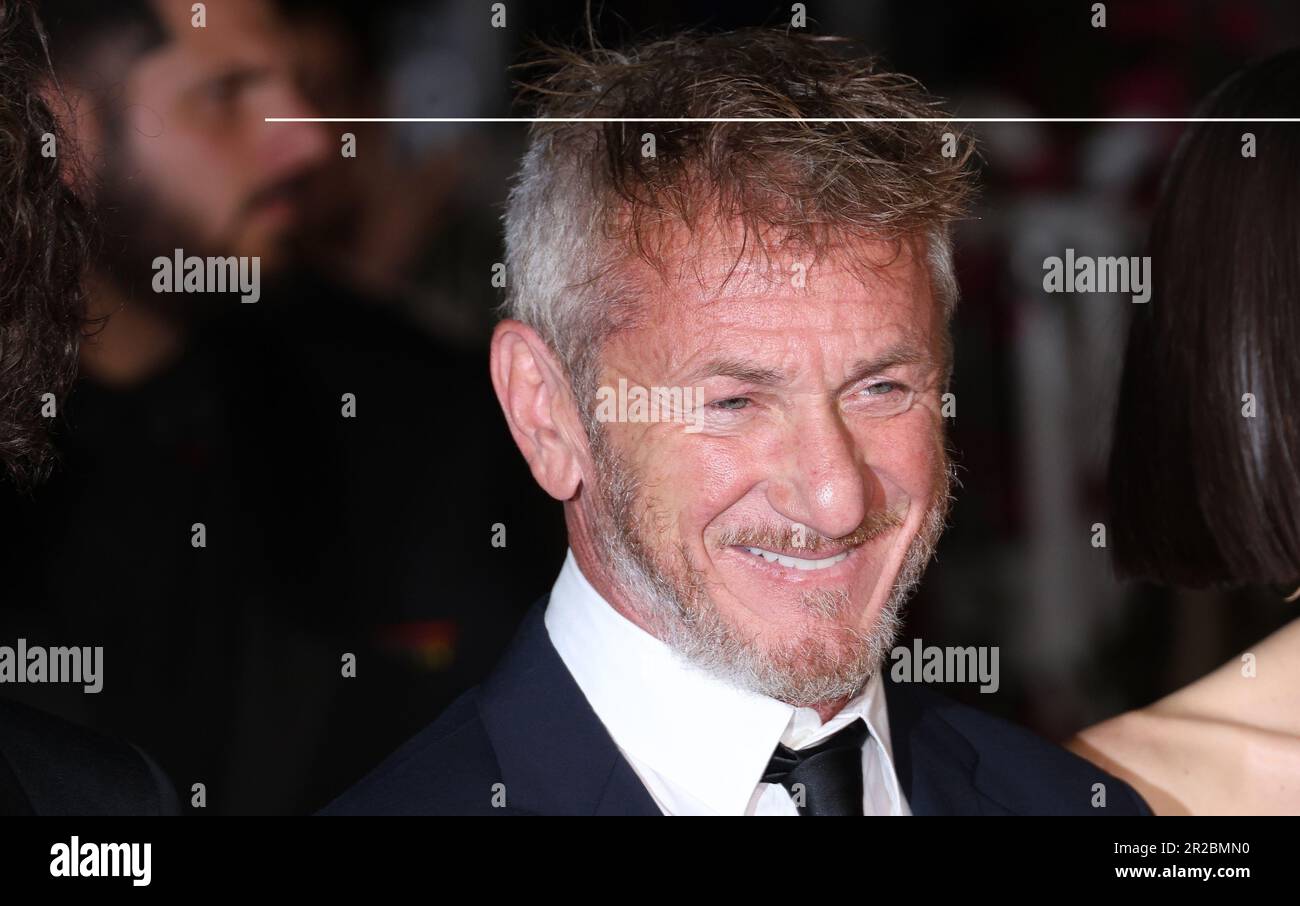 Cannes, France. 18th May, 2023. CANNES, FRANCE - MAY 18: Sean Penn ...