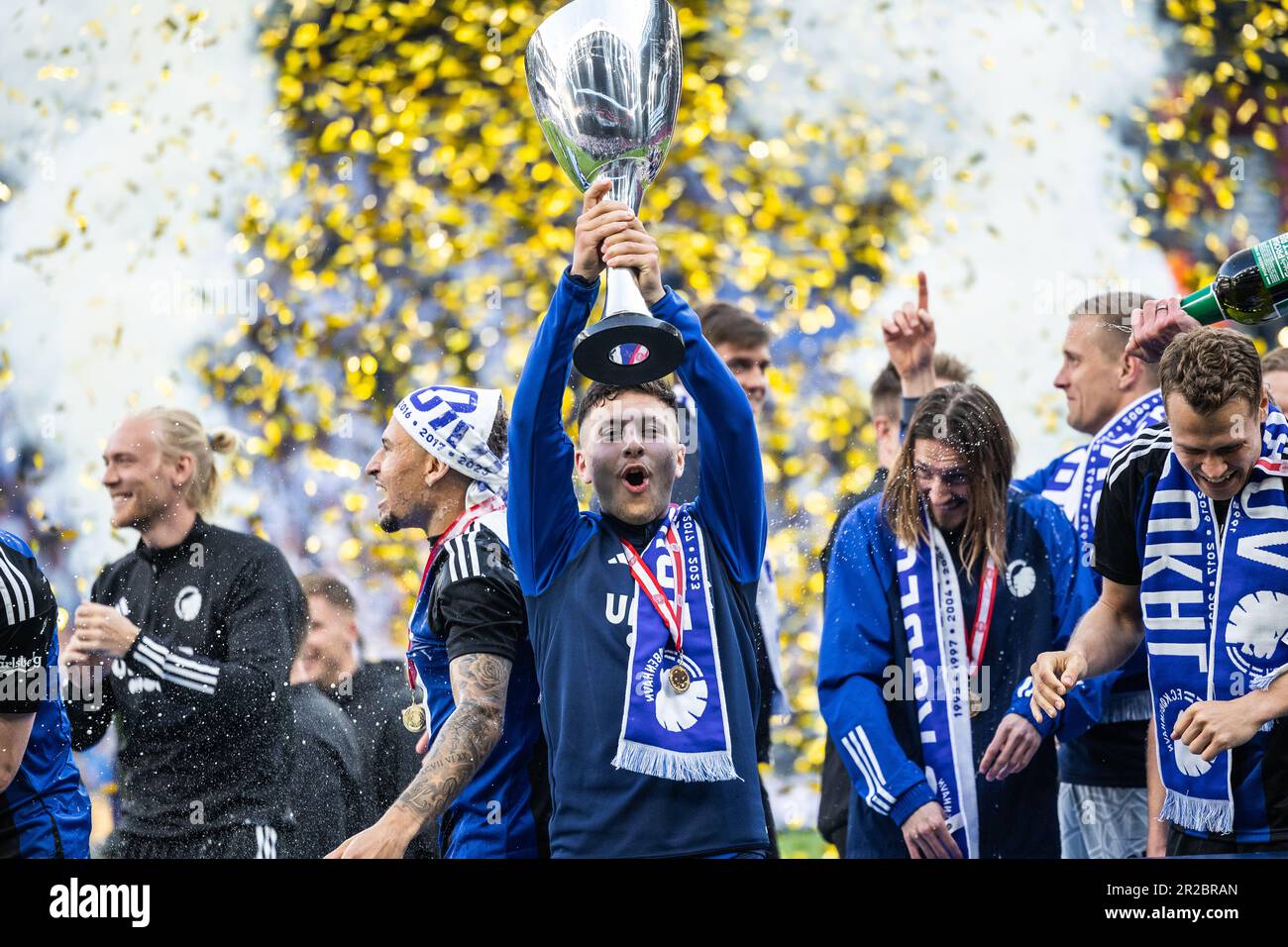 Copenhagen, Denmark. 18th May, 2023. Roony Bardghji of FC Copenhagen ...