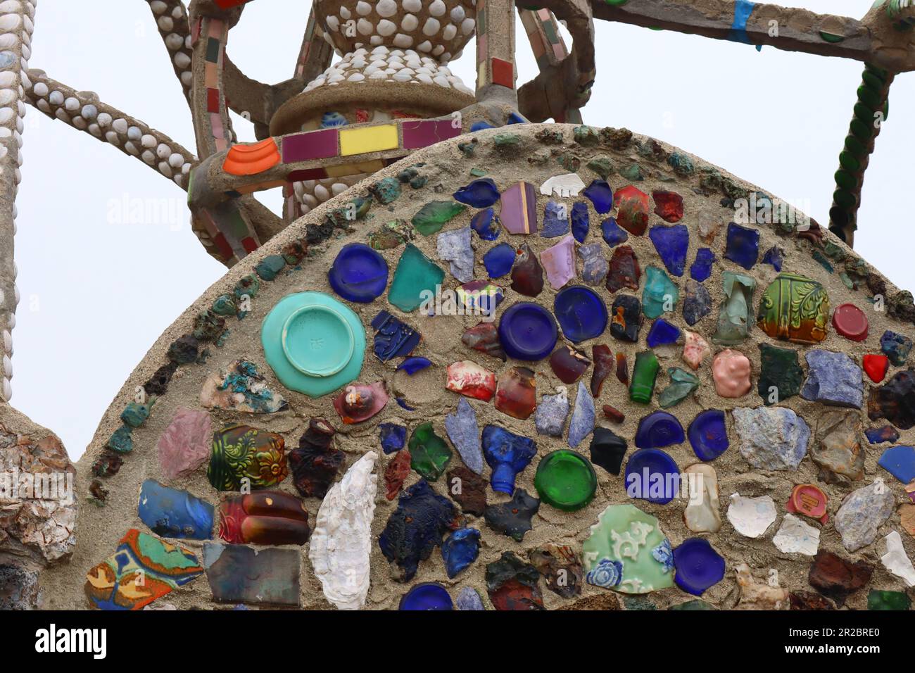 Los Angeles, California: WATTS TOWERS by Simon Rodia, architectural ...