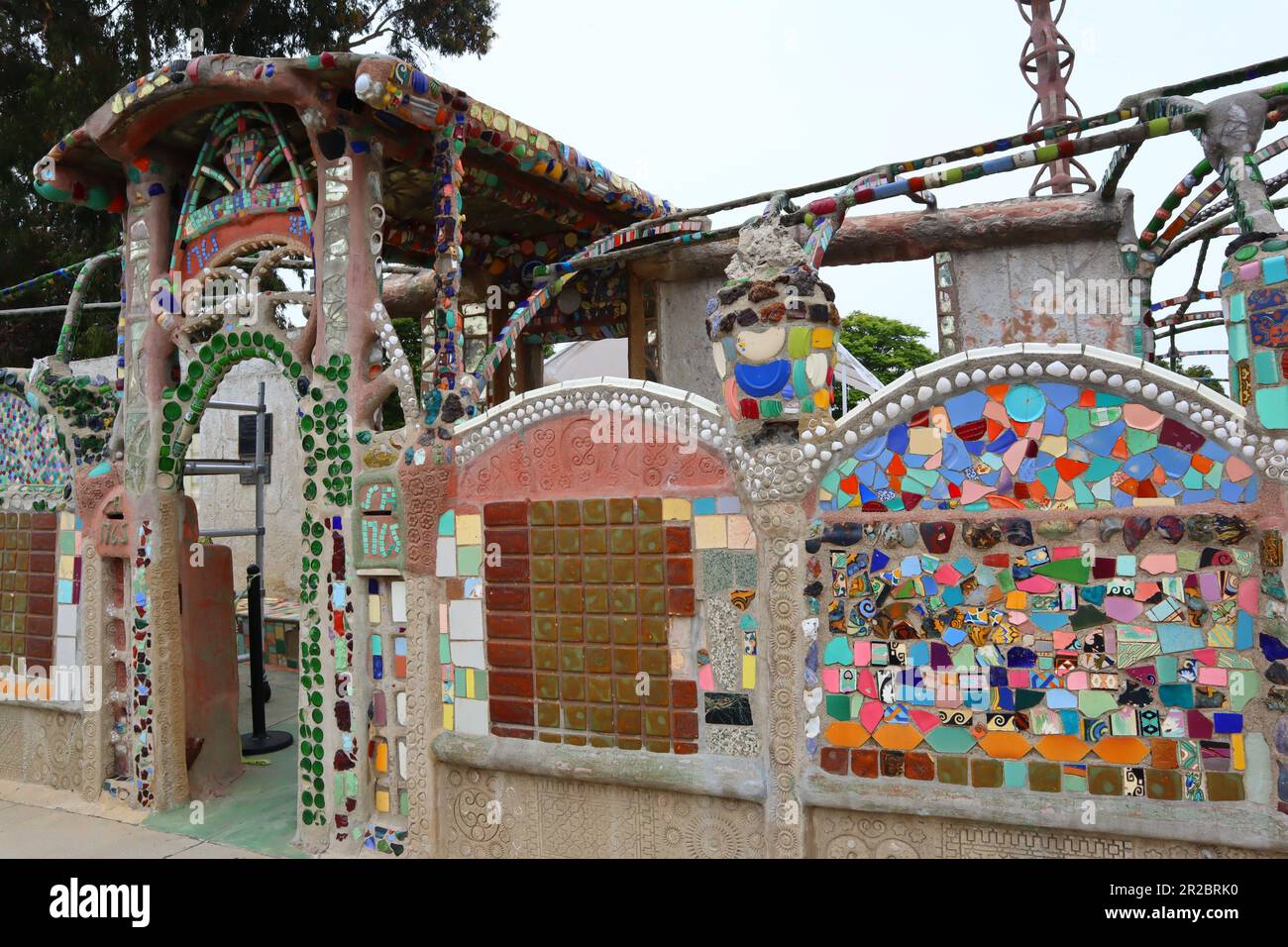 Los Angeles California Watts Towers By Simon Rodia Architectural Structures Located In Simon