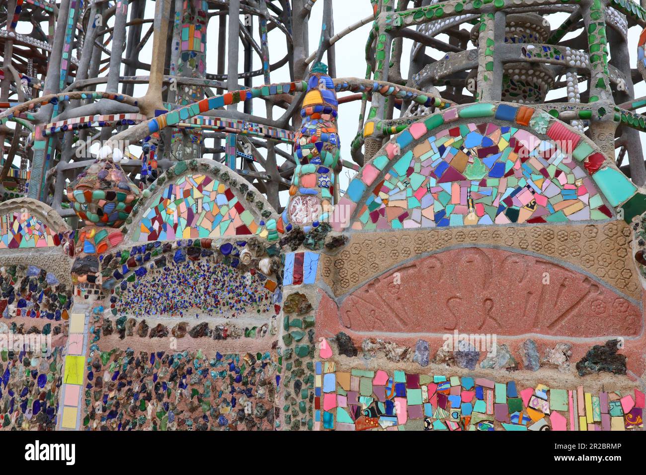 Los Angeles, California: WATTS TOWERS by Simon Rodia, architectural ...