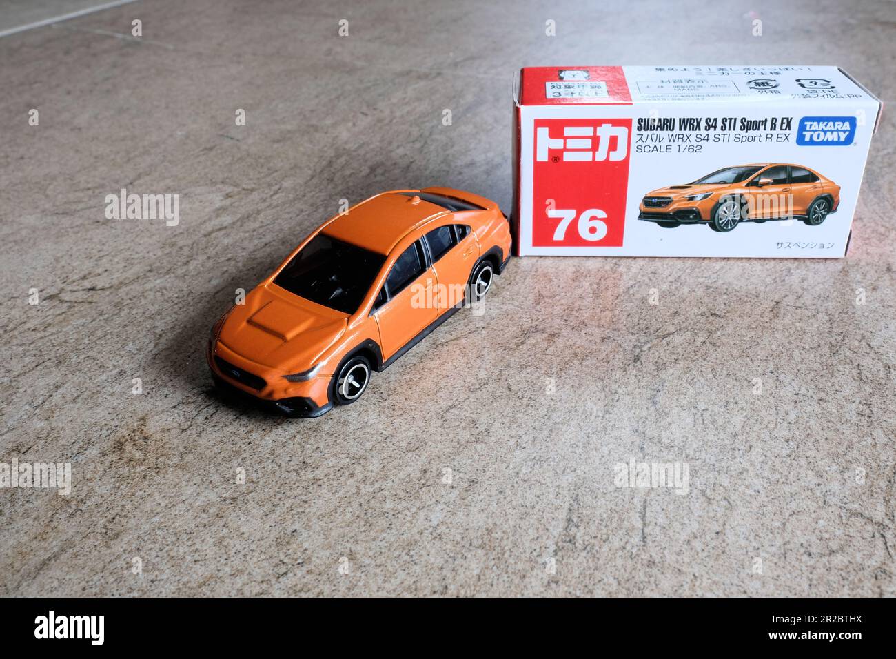 Tomica Takara Tomy #76 Subaru WRX S4 STI Sport R EX Brown Model Car ...