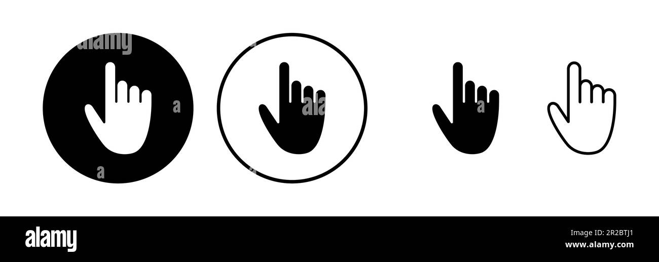 Hand icon vector. hand symbols. palm Stock Vector Image & Art - Alamy