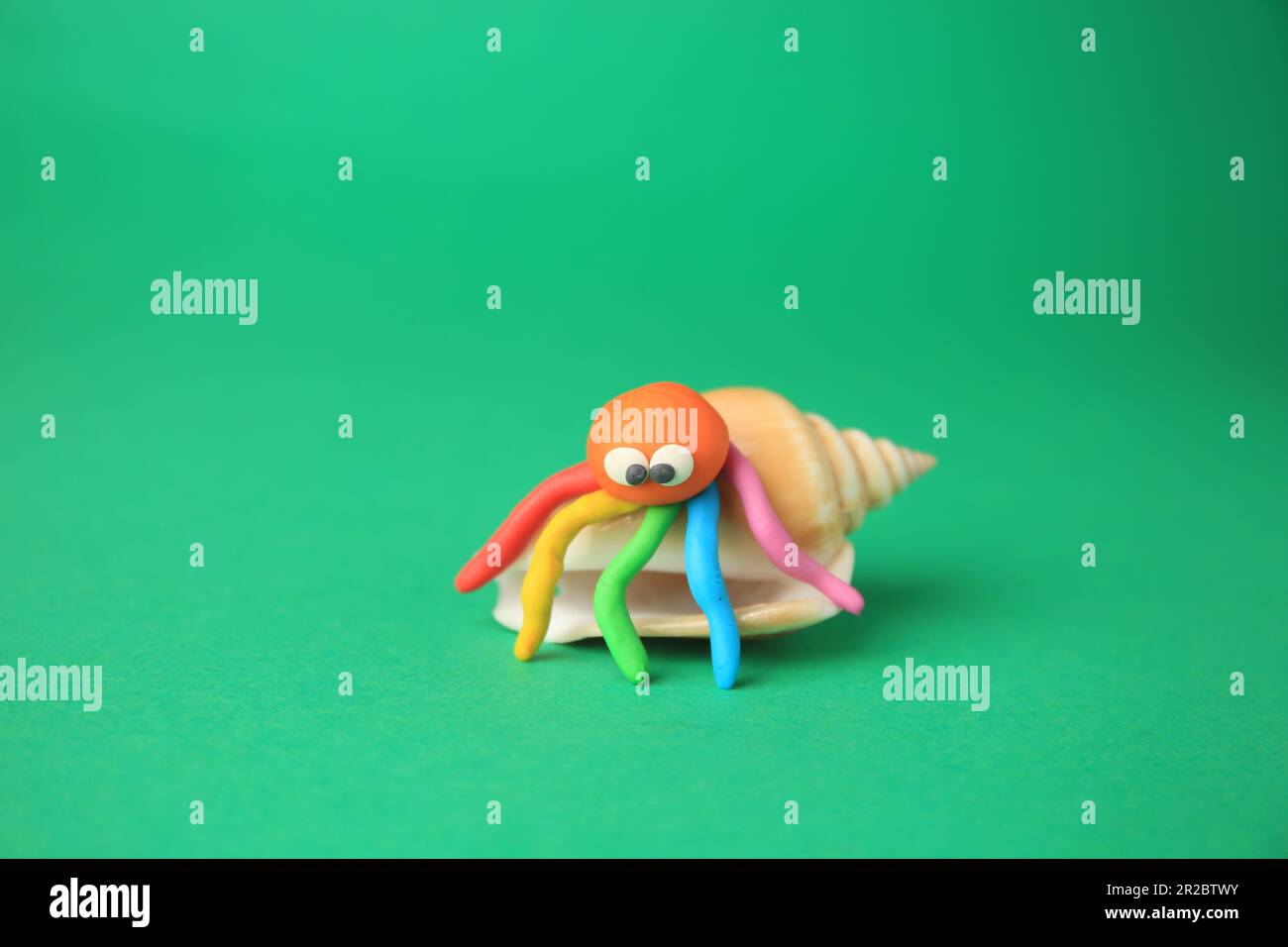 Plasticine modeling childrens creativity hi-res stock photography and ...