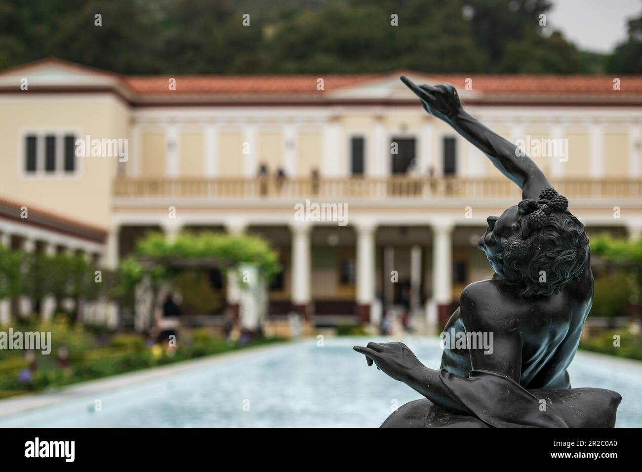 Getty Villa Museum Greek and Roman antiquities housed in a re-created ...