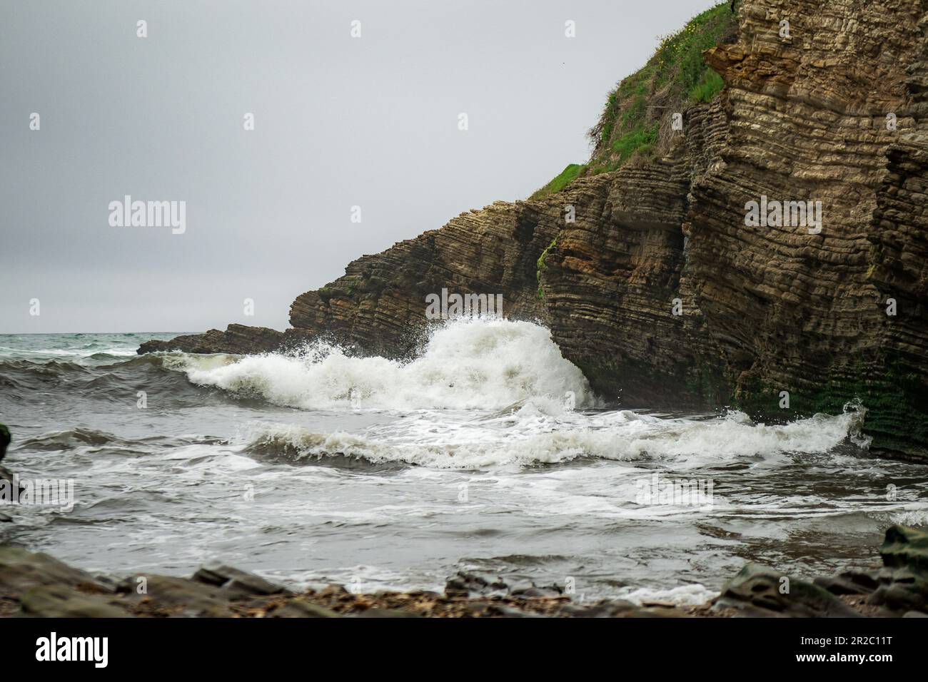 Coastline views of California Stock Photo - Alamy