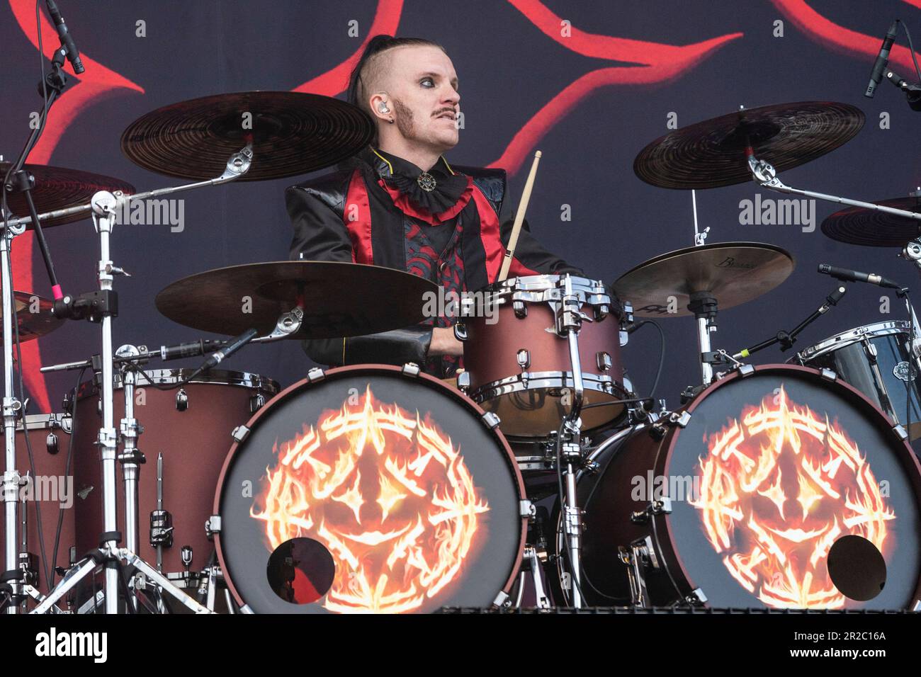 John Alfredsson of Avatar performs at the Welcome To Rockville Music ...