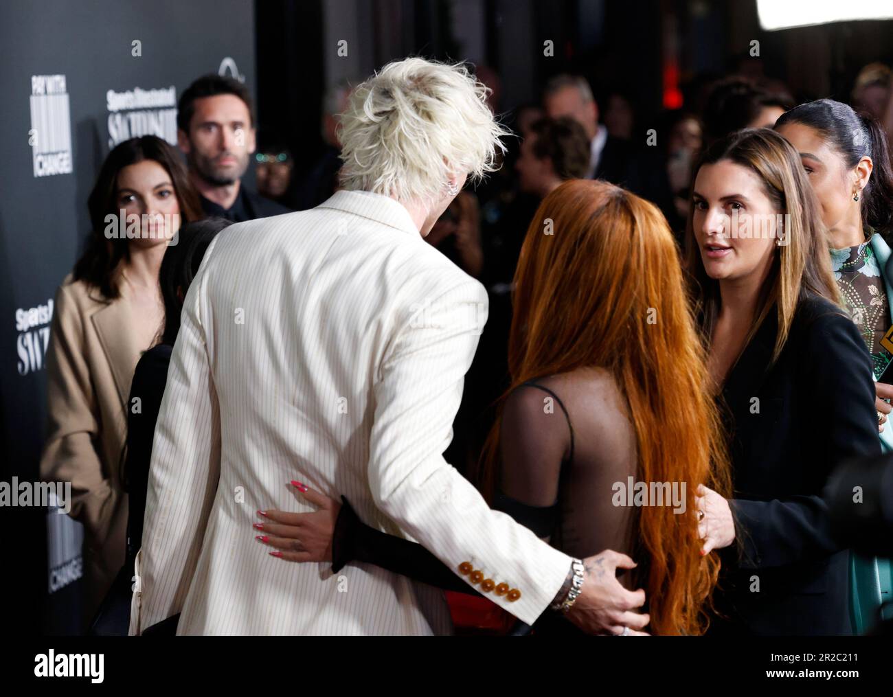 New York, United States. 18th May, 2023. Machine Gun Kelly and Megan ...
