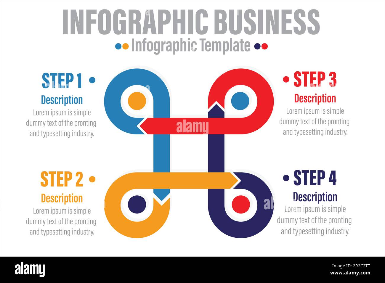 6 Step and Six 6 Option business model marketing framework infographic ...