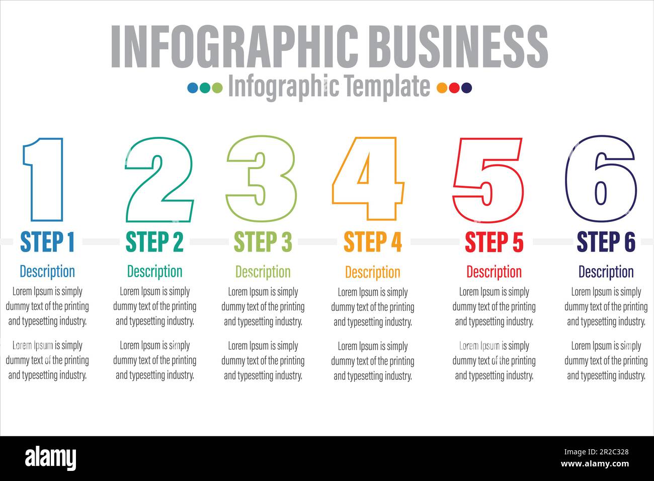 timeline, infographics, Six, 6, step, diagram, infograph, four, number ...