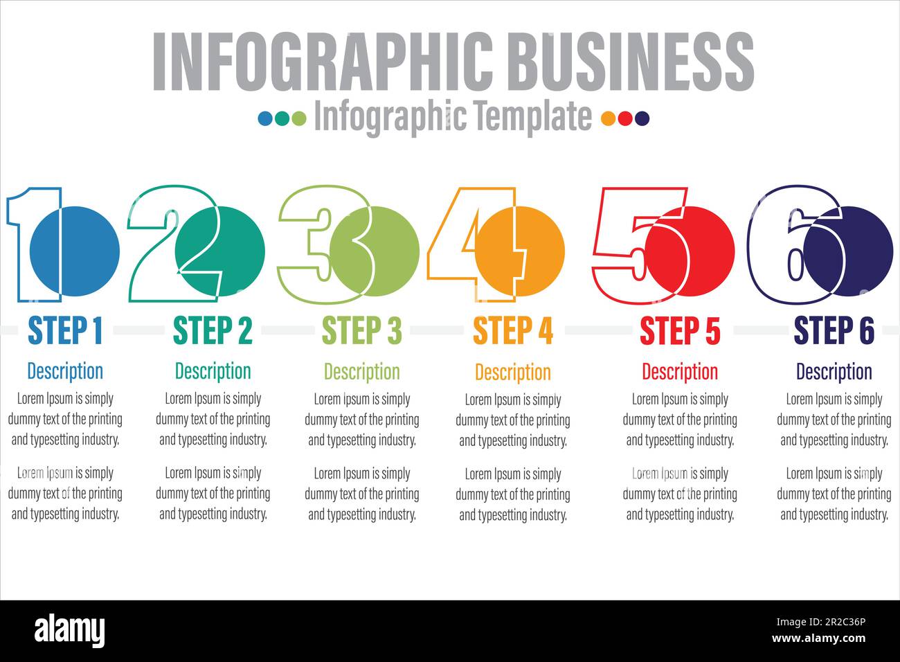 timeline, infographics, Six, 6, step, diagram, infograph, four, number ...