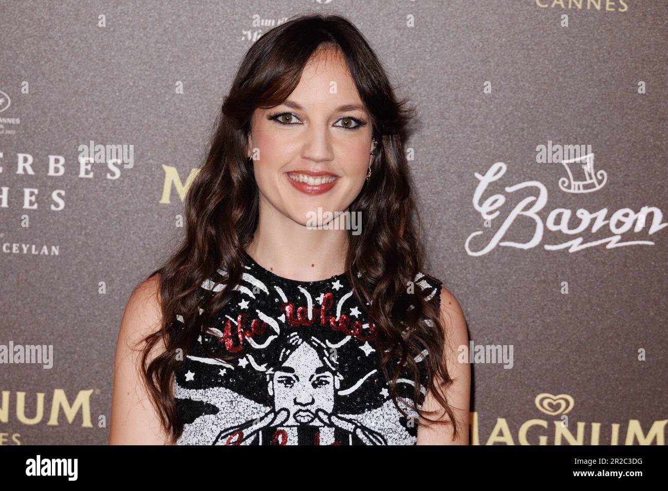 Cannes, France. 18th May, 2023. Jain attending the Magnum Beach 10th ...